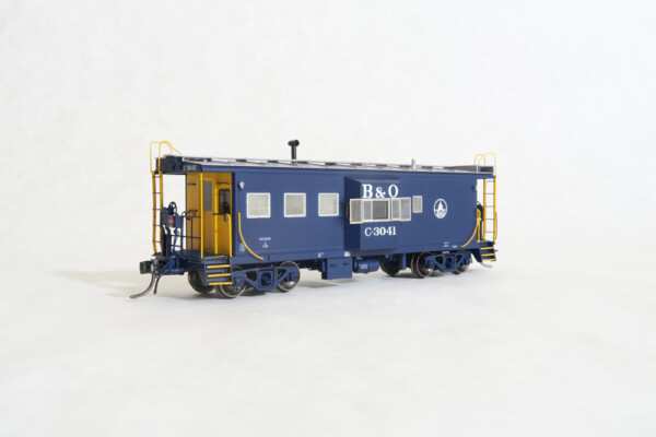 International Car Co. Baltimore & Ohio I-18 steel bay-window caboose ...