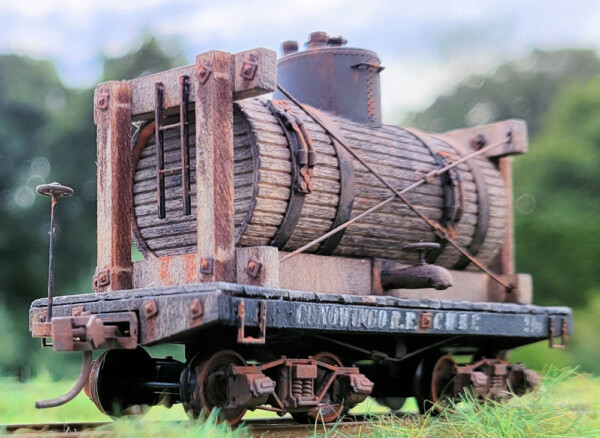 Conowingo Models 24-foot wood tank car, v2 - Trains