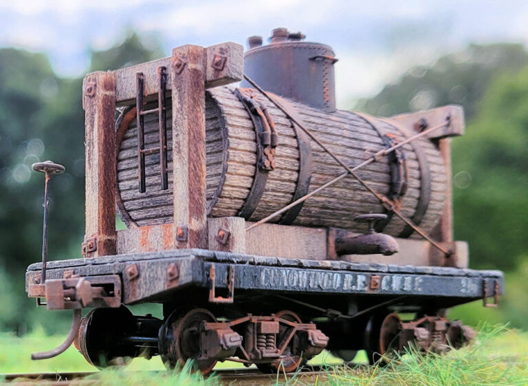 Conowingo Models 24-foot wood tank car, v2 - Trains