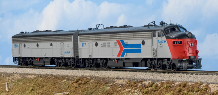 20 Amtrak locomotives featured in Model Railroader - Trains