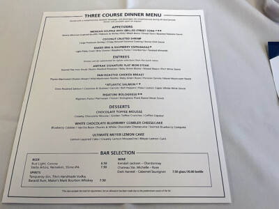 Amtrak Empire Builder dining - Trains