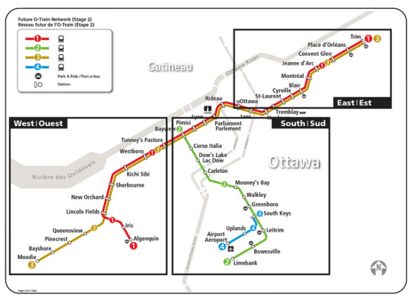 O-Train western extension could be a year behind schedule - Trains