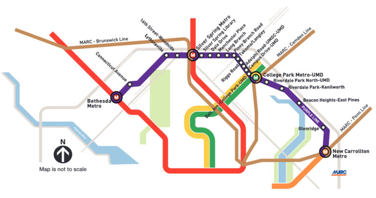 Work to resume shortly on Maryland’s Purple Line project - Trains