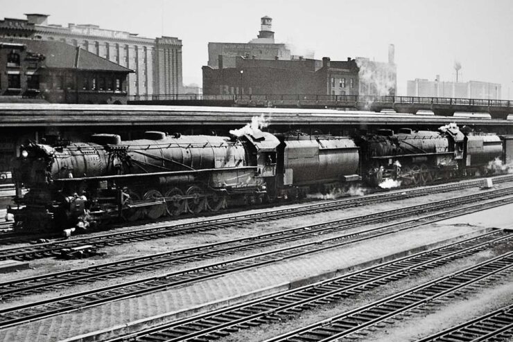 1940s Union Pacific steam locomotives - Trains