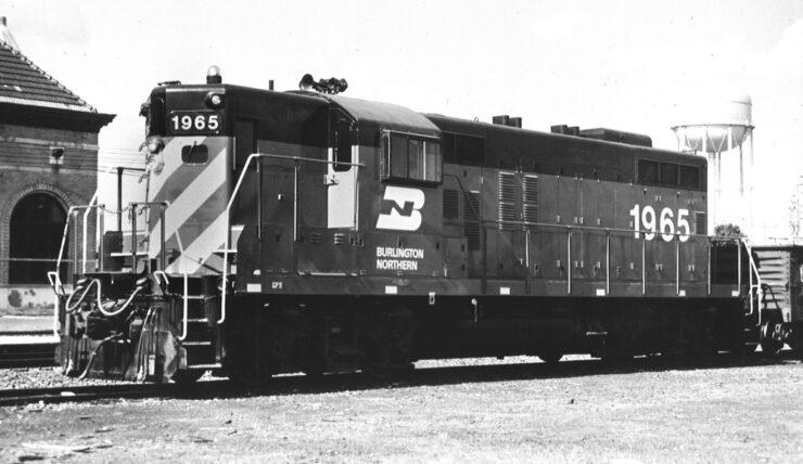 Burlington Northern locomotive one-offs - Trains