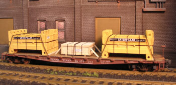 Two interesting flatcar and gondola loads - Trains