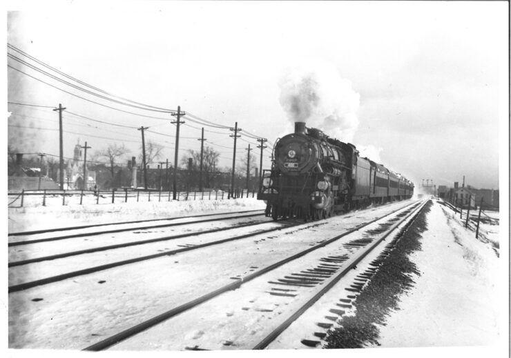Chicago and North Western 400 train between Chicago and the Twin Cities ...
