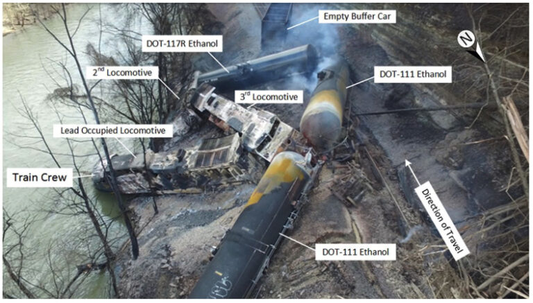 NTSB recommends update of weather alerts as a result of CSX derailment ...