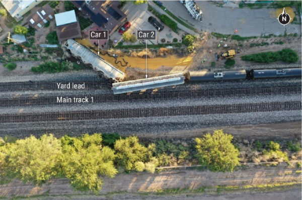 Preliminary NTSB report on UP fatality says train struck derail - Trains
