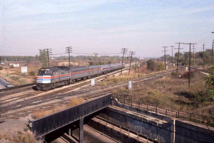 Amtrak St Louis services through time - Trains
