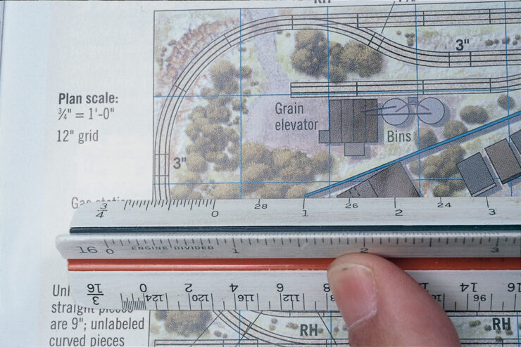 How to use a scale rule - Trains