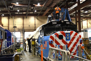 News photos: Metra unveils first SD70MACH (updated) - Trains