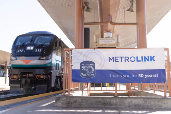 LA's Metrolink marks 30th anniversary with new logo - Trains