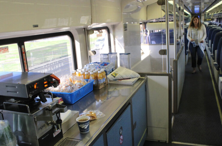 Pacific Surfliner business-class interiors get upgrade - Trains