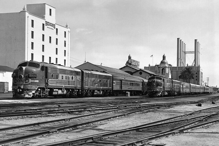Amtrak San Diego service through the years - Trains