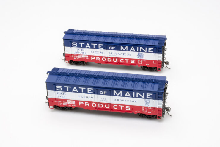 Eastern Seaboard Models HO scale insulated boxcars - Trains