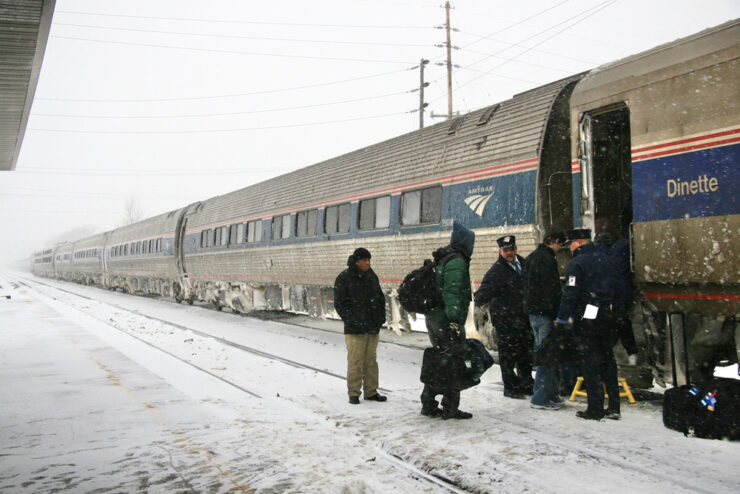 Storm in Northeast leads to Amtrak cancellations, schedule changes ...