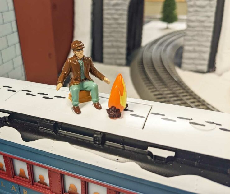 The Polar Express train set from Lionel in O gauge - Trains