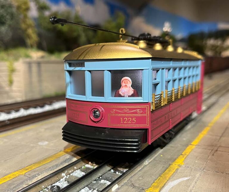 Hop aboard the Lionel Trippy and Polar Express trolleys - Trains