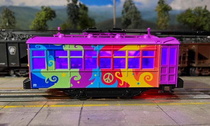 Hop aboard the Lionel Trippy and Polar Express trolleys - Trains