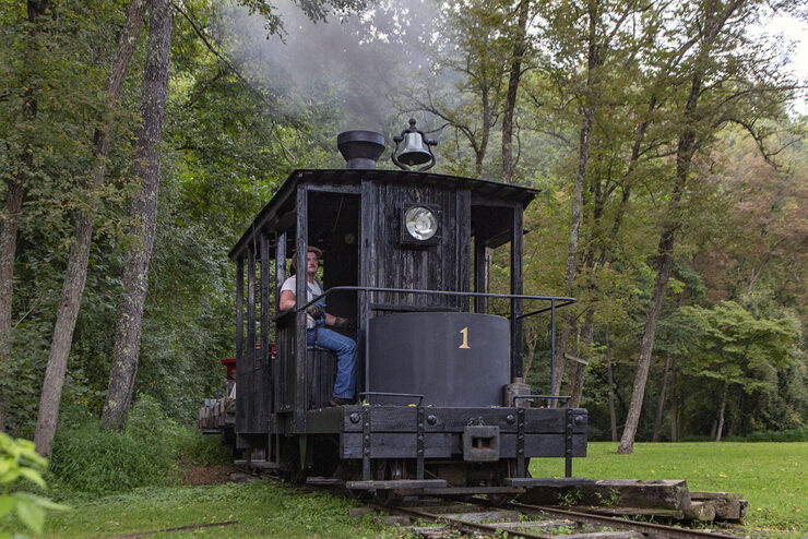 Climax Class A logging locomotive - Trains