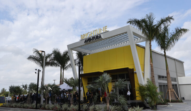 Brightline marks opening of Boca Raton, Aventura stations - Trains