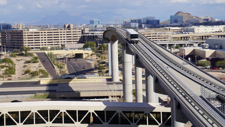 Phoenix airport set to open extension to Sky Train - Trains