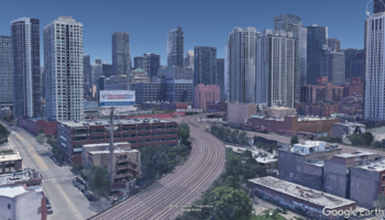 Rail photography with Google Earth 3D - Trains