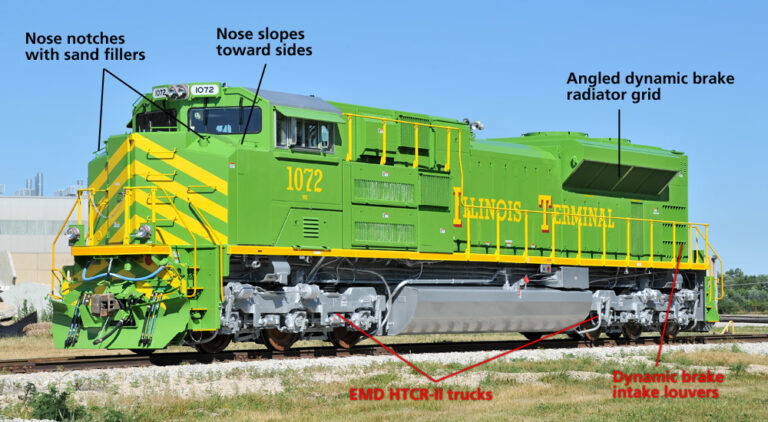 Spotting EMD vs GE diesels - Trains