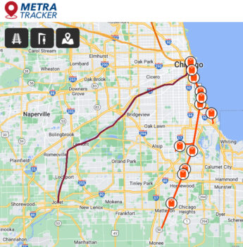 Metra launches new real-time train tracking site - Trains
