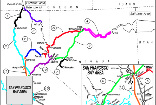 Track conditions on short stretch of main line in Nevada prompt UP to ...