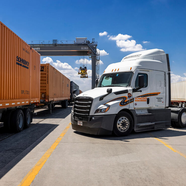 Schneider shifts its western intermodal business to Union Pacific from ...