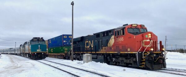 Can VIA Rail’s Canadian beat the clock on the busy Canadian National ...