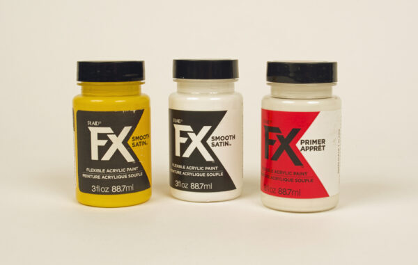 Plaid FX flexible acrylic paint - Trains