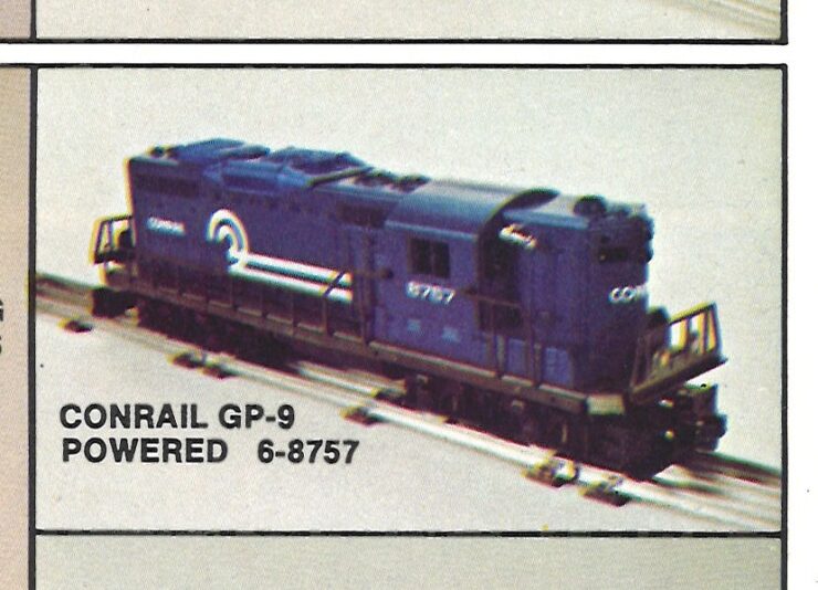 The first Lionel Conrail cars and engines - Trains