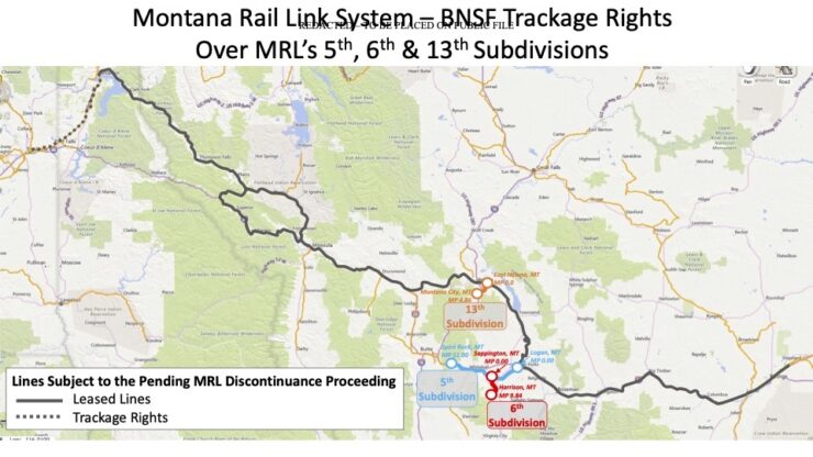 BNSF and Montana Rail Link reach trackage rights deal for branch lines - Trains
