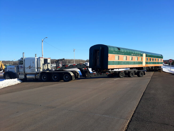 Classic Great Northern Railway Ranch Car moves to Wisconsin Great ...