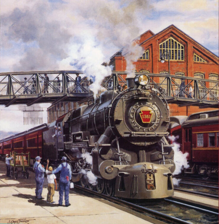 Railroad artist to start book tour at Chicago Union Station (corrected ...