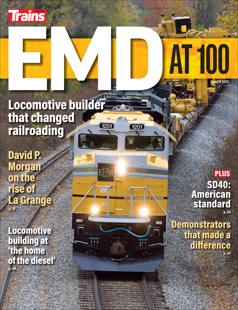 EMD at 100 - Trains
