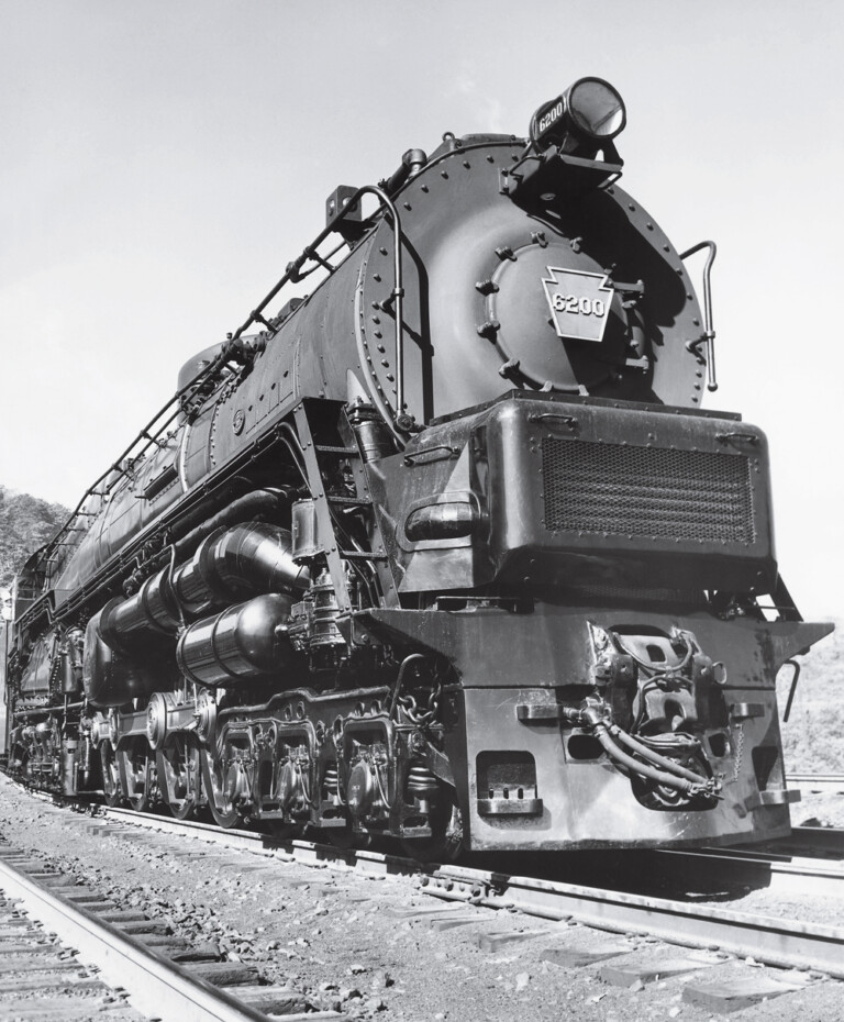 Pennsylvania 6200 turbine locomotive - Trains