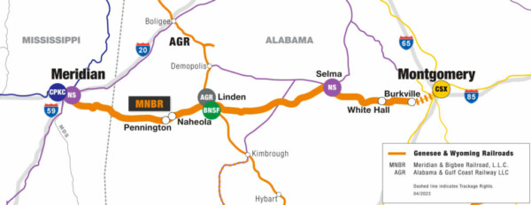 CPKC and CSX to create direct interchange via G&W short line in Alabama ...