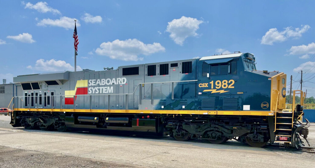 CSX’s Seaboard System heritage locomotive makes its debut - Trains