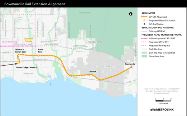 Ontario government awards contract for eastern GO Transit extension ...