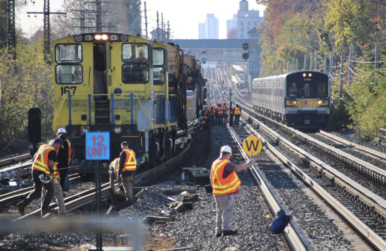 Report warns of danger of long hours for LIRR track workers - Trains