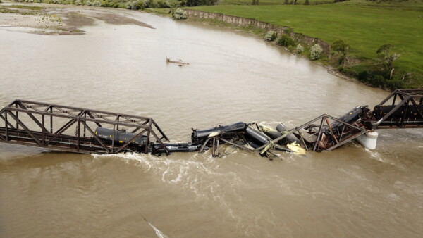 MRL and BNSF detour trains as Yellowstone River bridge derailment ...