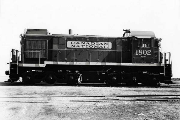 Canadian National MLW RSC24 diesel locomotives - Trains