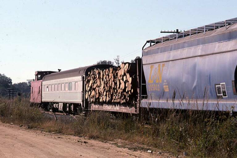 Georgia Railroad mixed train - Trains