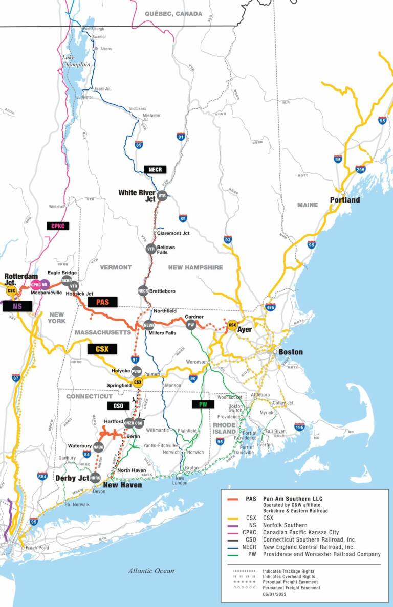 It’s official: Berkshire & Eastern to take over Pan Am Southern operations on Sept. 1 - Trains