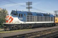 Metra EMD F40C diesel locomotives - Trains