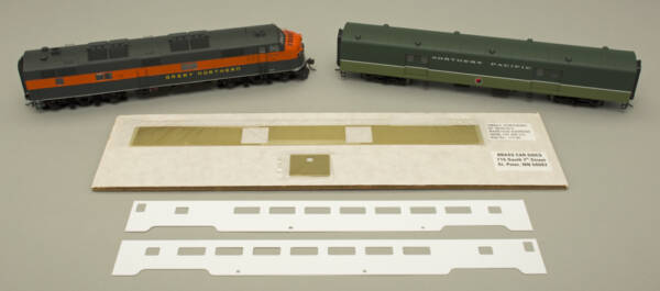 Model a pike-size passenger train - Trains